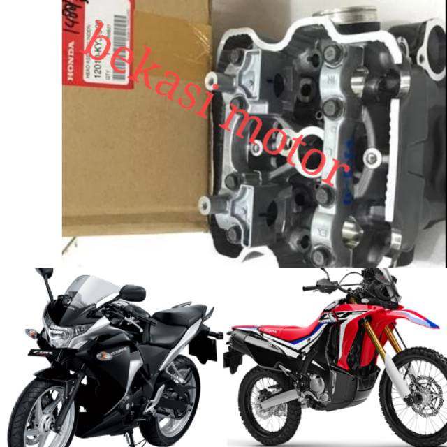 Jual cylinder head honda CRF 250 CBR 250 CBU CBR 250R original | Shopee ...