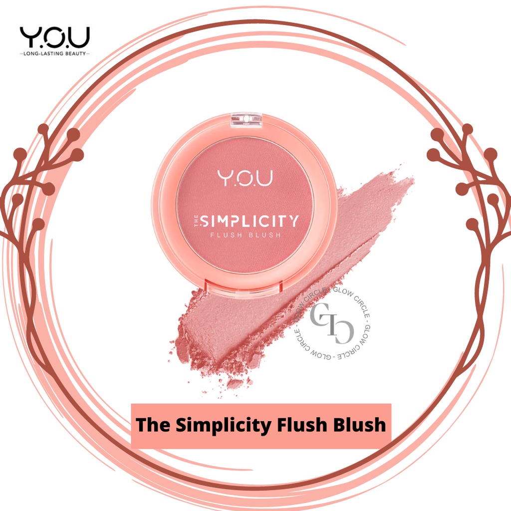 Jual YOU The Simplicity Flush Blush | Shopee Indonesia