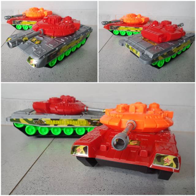 Jual Mainan Tank TNI - Diecast Miniatur Tank Panser - Mainan Edukasi ...