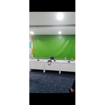 Jual green screen motorized panjang 3m x lebar 4m | Shopee Indonesia