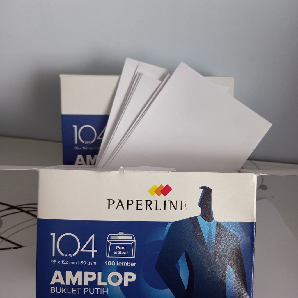 Jual Amplop Tanggung Amplop Buklet Putih 104 100 Lembar Plain Envelope dengan Perekat | Shopee ...