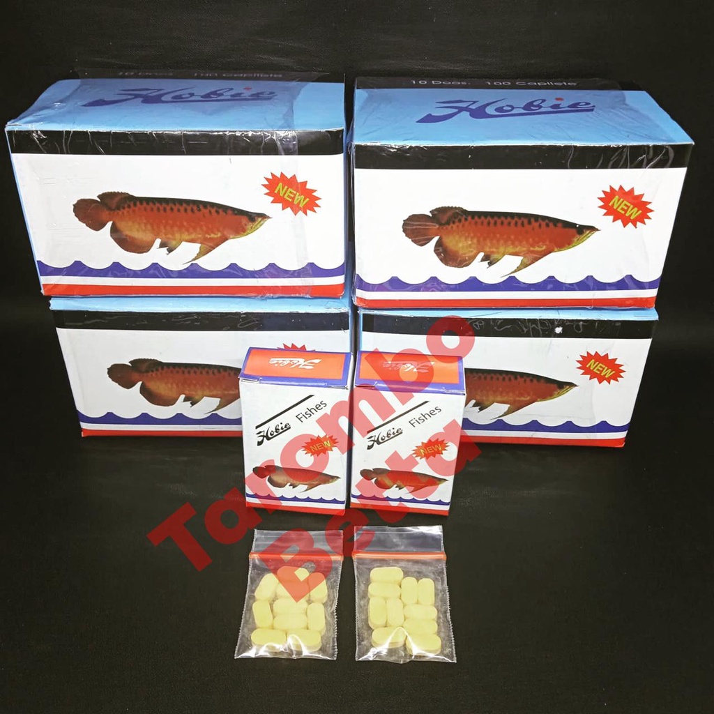 Jual KOBIE 10 Tablet Kaplet - Vitamin Obat Ikan Hias KOBI KOBE Fishes ...