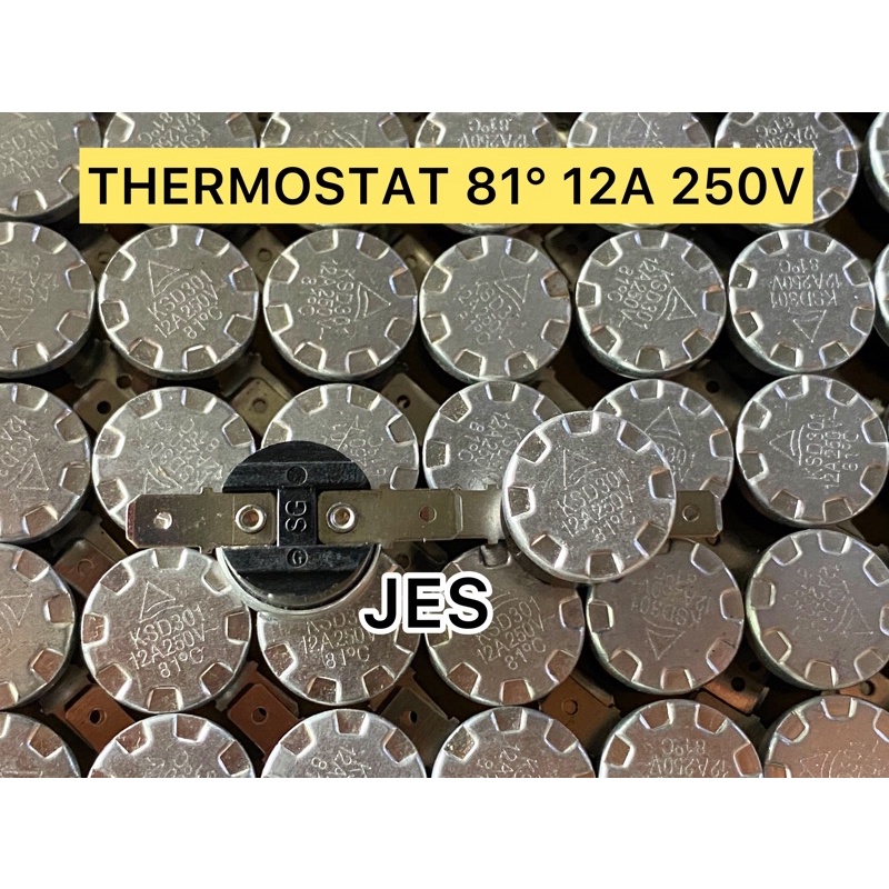 Jual THERMOSTAT 81° 12A 250V | Shopee Indonesia