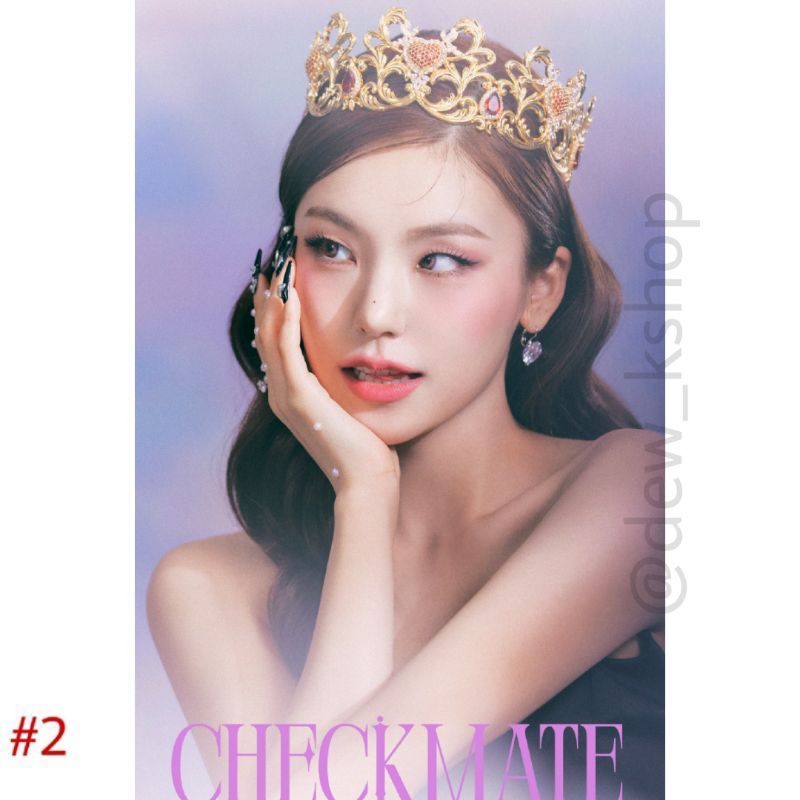 Jual POSTER ITZY (YEJI) - [CHECKMATE] | Shopee Indonesia