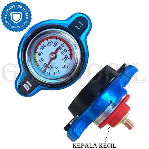 Jual D1 1.1 Tutup Radiator Temperatur Indikator Suhu Universal Motor ...