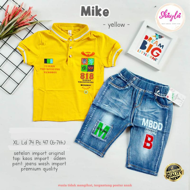 Jual Mike Set (usia 5-8 tahun) | Shopee Indonesia
