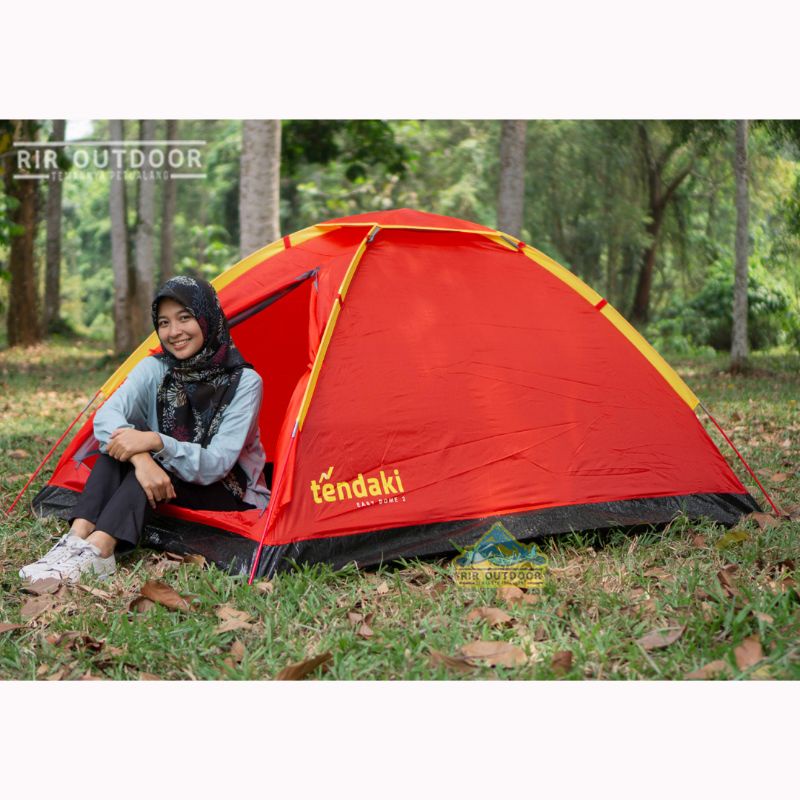Jual TENDA CAMPING TENDAKI EASY DOME 2-3 ORANG SINGLE LAYER TENDA ANAK ...