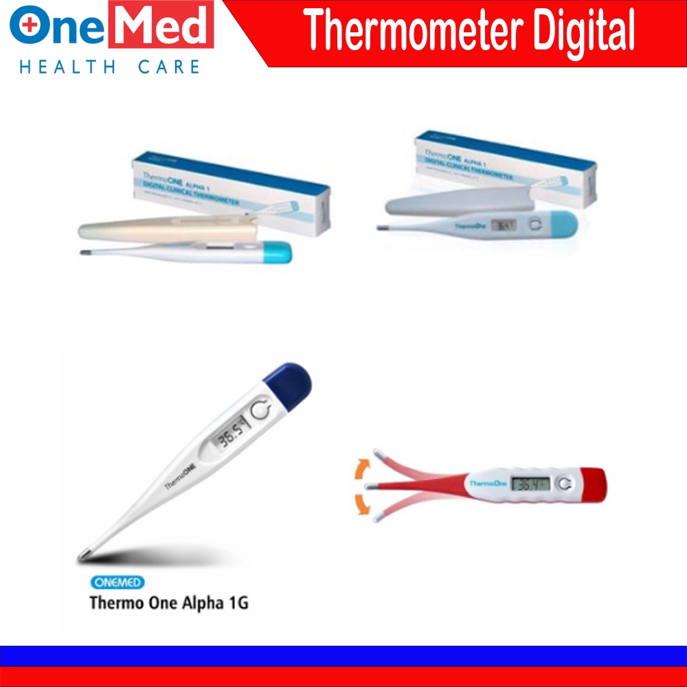 Jual Thermometer ThermoOne Alpha A 1A A3 A1G OneMed | Shopee Indonesia
