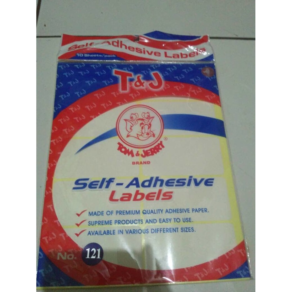 Jual label tom and jerry 99 110 121 103 self adhesive labels | Shopee Indonesia