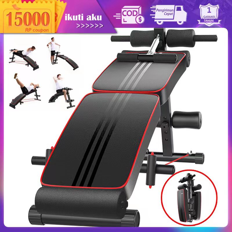 Jual Sit-Up Bench Multi sit up bench 2 in 1 situp multifungsi Papan ...