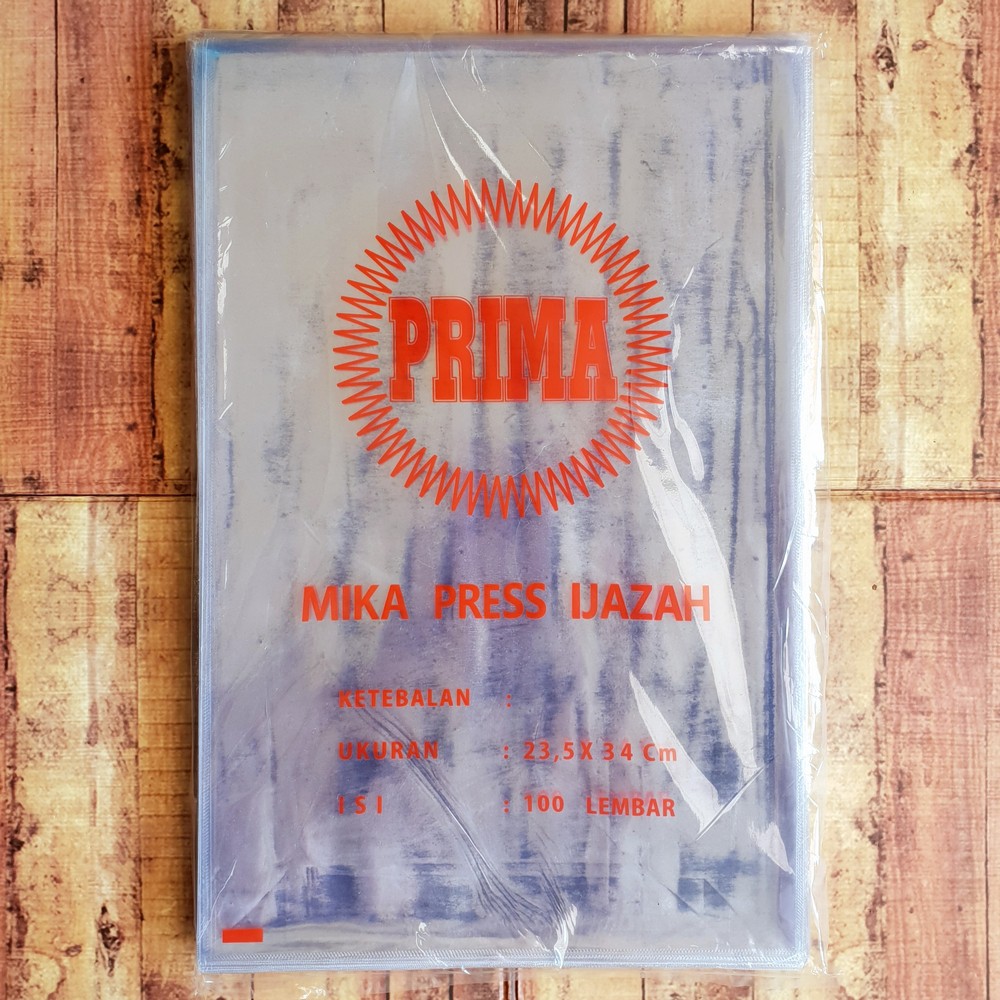 Jual 95 Lembar Mika Press Ijazah Prima - Kantung Ijasah - Mika Las U ...