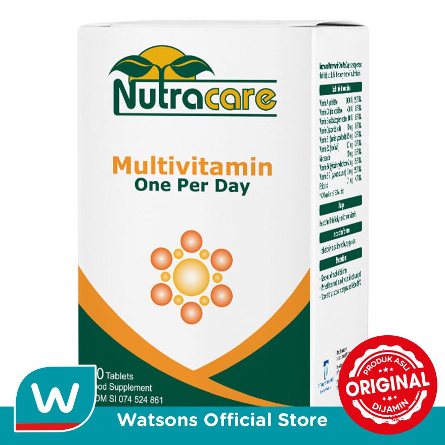 Jual Nutracare Multivitamin One per Day 30 Tablets | Shopee Indonesia