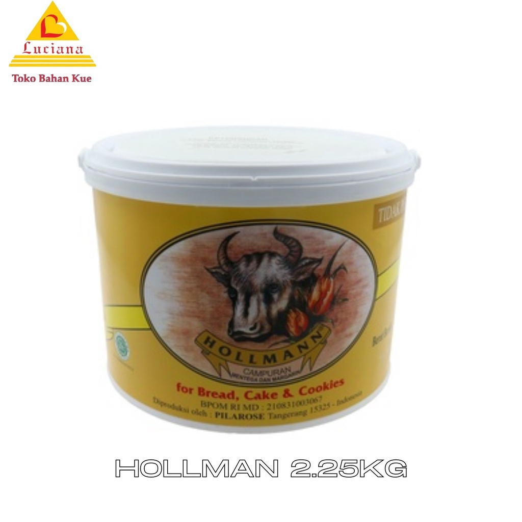 Jual Holman butter mentega margarine 2.25kg | Shopee Indonesia
