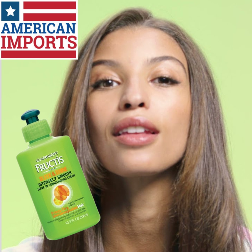 Jual Garnier Fructis Sleek & Shine Leave-In Conditioner - 300ml ...