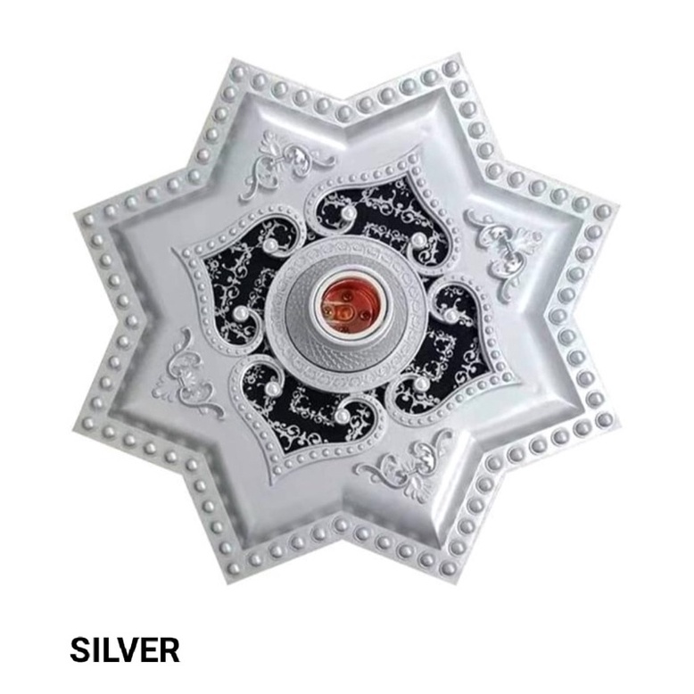 Jual Ornamen plafon pvc akustik indoor dan outdoor pitting lampu hias ...