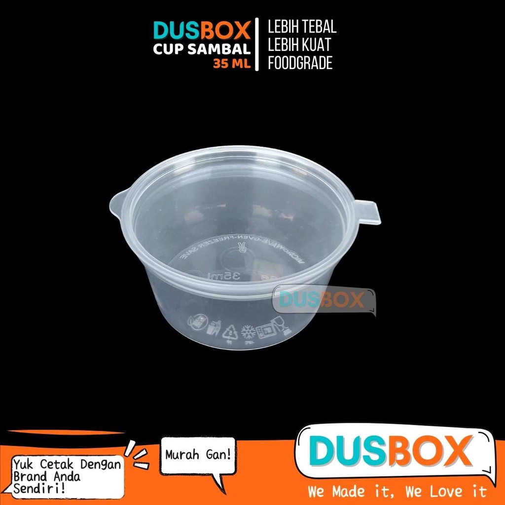 Jual Cup Sambal 35 ml / Thinwall 35 ml / Wadah Sambal / Tempat Sambal ... Jual Cup Sambal 35 ml / Thinwall 35 ml / Wadah Sambal / Tempat Sambal ...