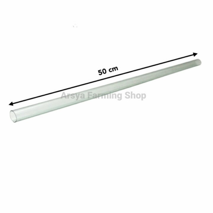 Jual Pipa Aquarium Panjang 50 cm - Pipa Air 5/8" Bening | Shopee Indonesia