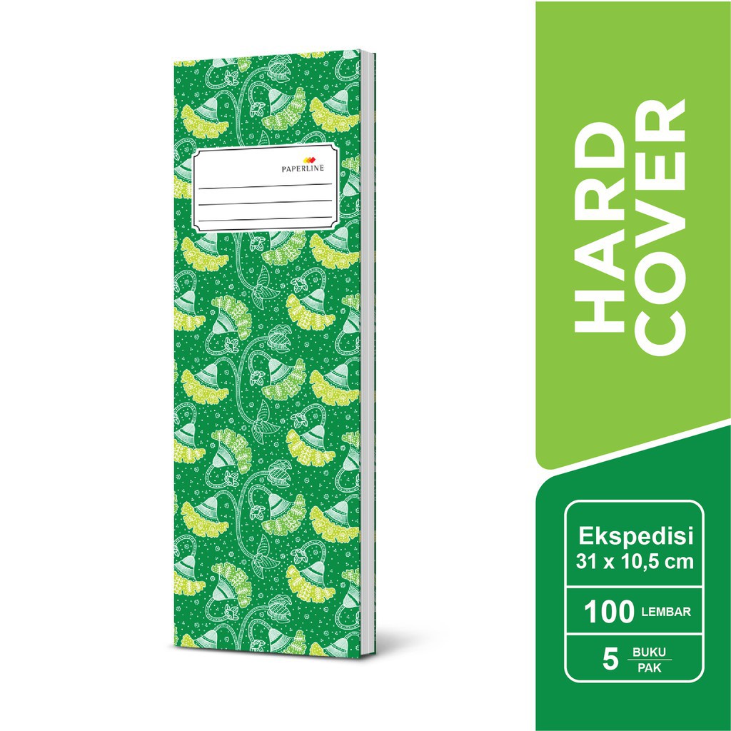 Jual Paperline Hard Cover Book 310 x 105mm Expedisi PPL HC 100 E | Shopee Indonesia