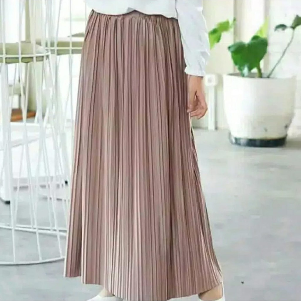 Jual ROK PLISKET PREMIUM MELAR / MAYUNG | Shopee Indonesia