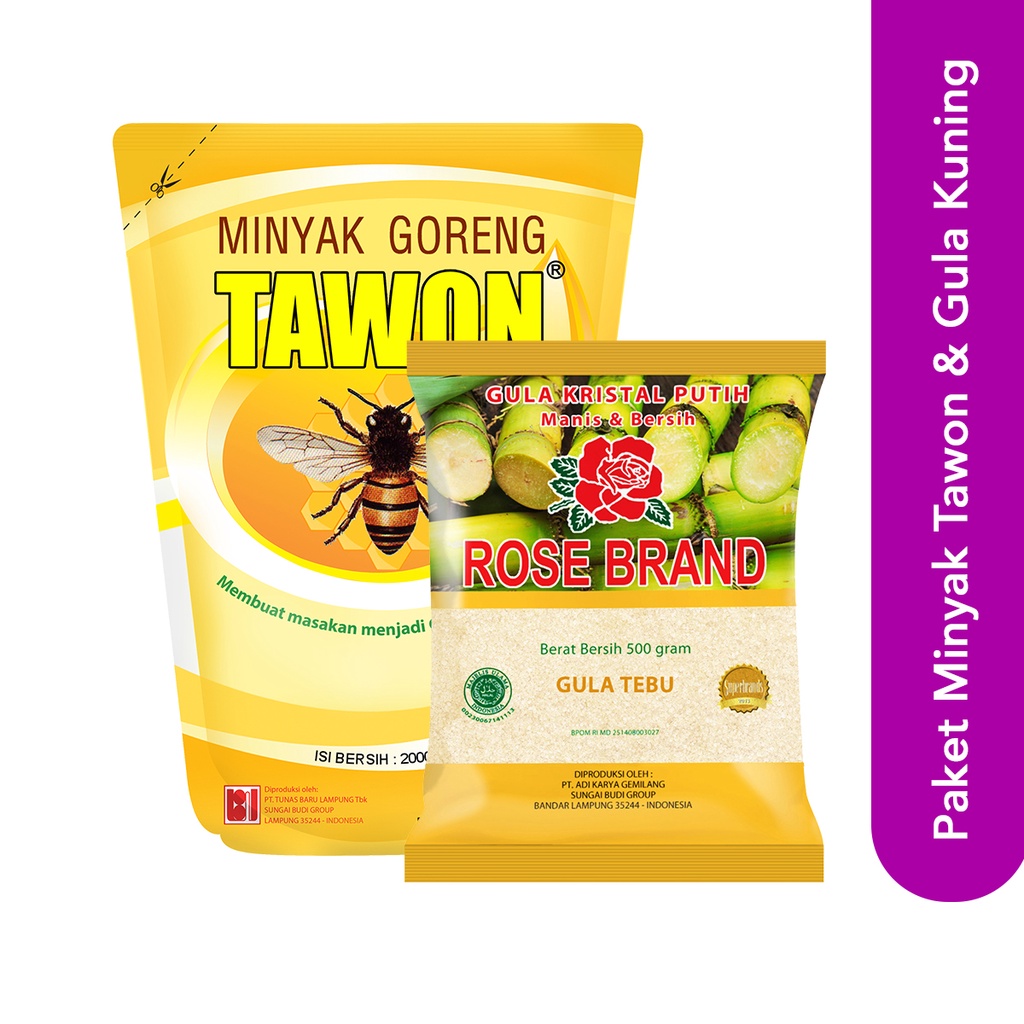 Jual Rose Brand - Paket Minyak Tawon & Gula Kristal Kuning | Shopee ...