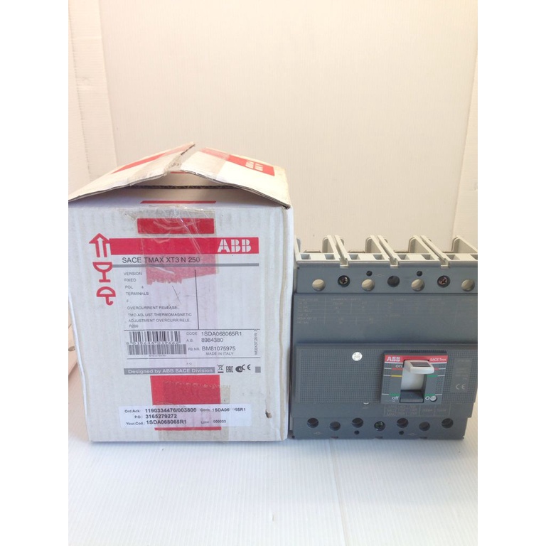 Jual MCCB ABB Type XT3N 250 4P 200A 36KA | Shopee Indonesia