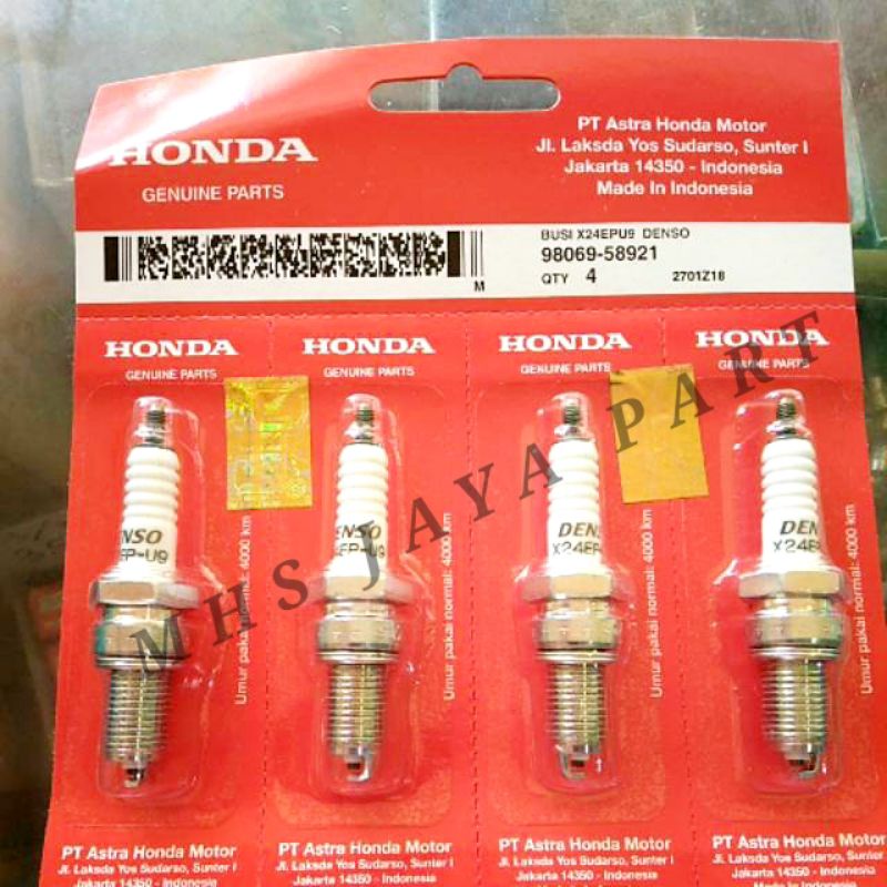 Jual BUSI HONDA TIGER GL PRO MEGAPRO CBR SCORPIO THUNDER BUSI DENSO X24 ...