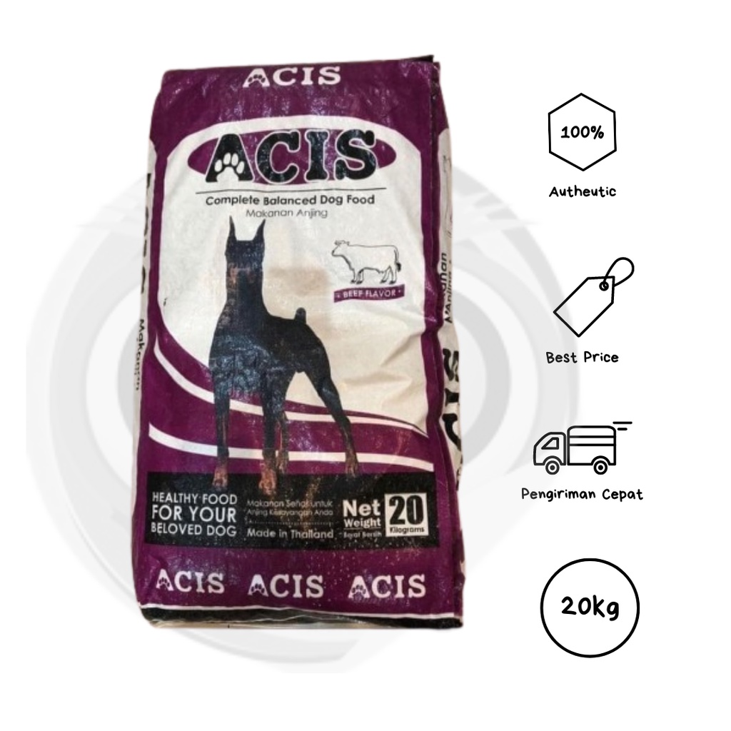 Jual ACIS DOG BEEF - Makanan Anjing 20 Kg | Shopee Indonesia