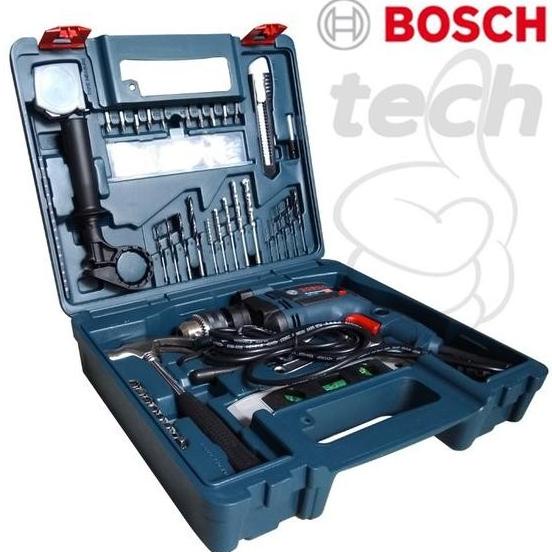 Jual MESIN BOR LISTRIK TEMBOK BETON BOSCH GSB 13 RE & HAND TOOL KIT ...