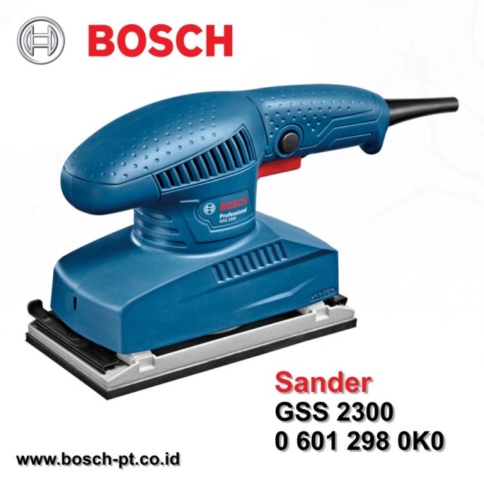 Jual Bosch Mesin Amplas Listrik GSS2300 / Orbital Sander GSS 2300 | Shopee Indonesia