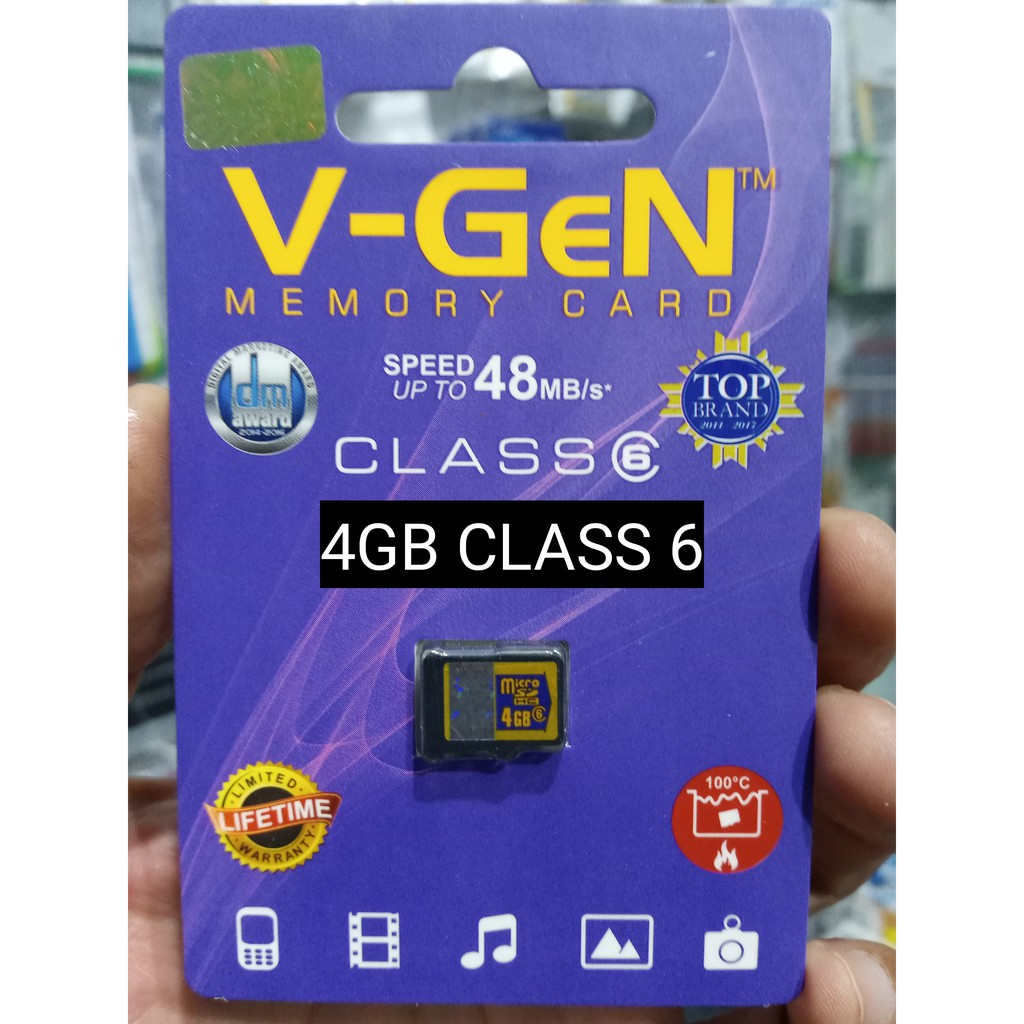 Jual Memori card v-gen 4 gb original class 6 | Shopee Indonesia
