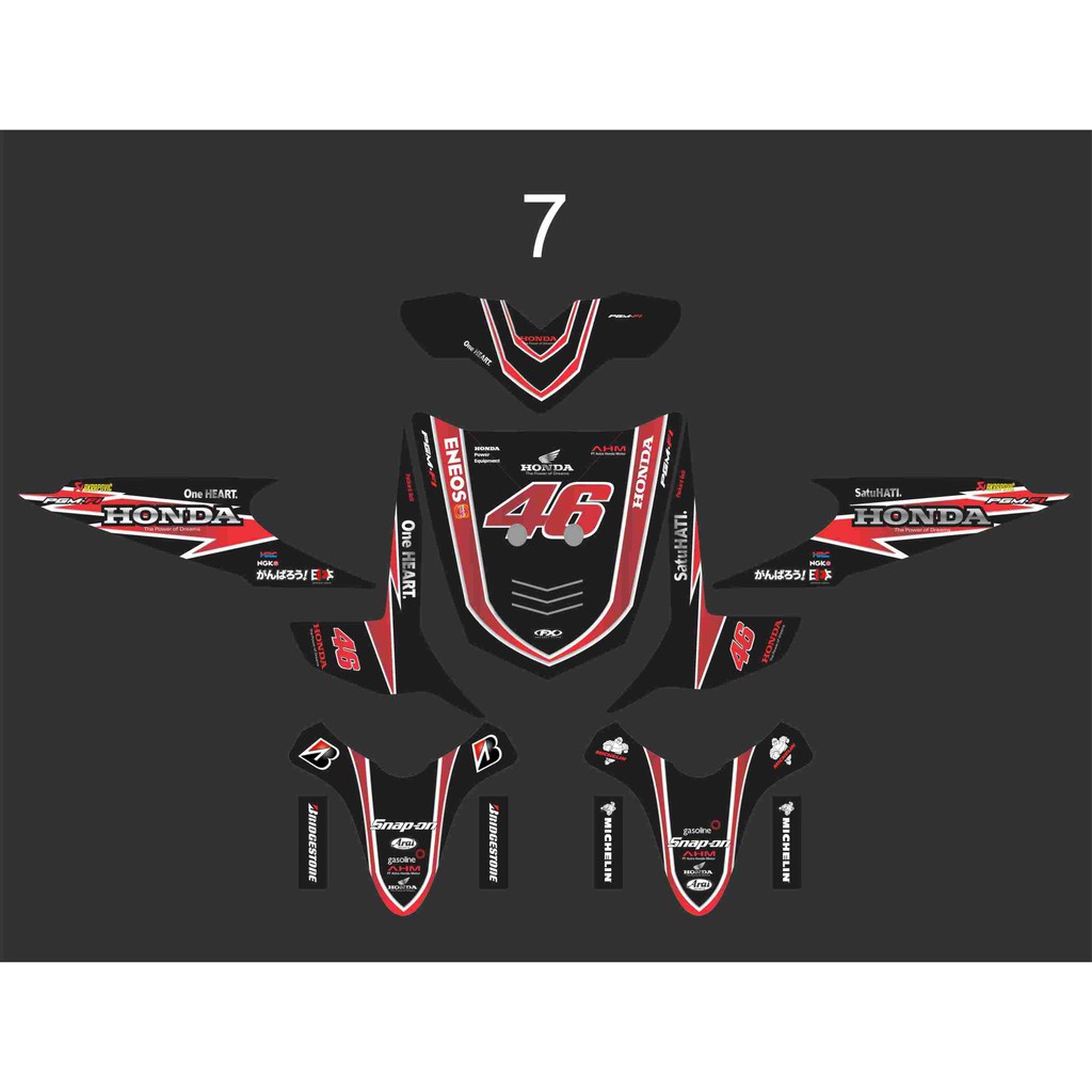 Jual DECAL STICKER HONDA BEAT | Shopee Indonesia