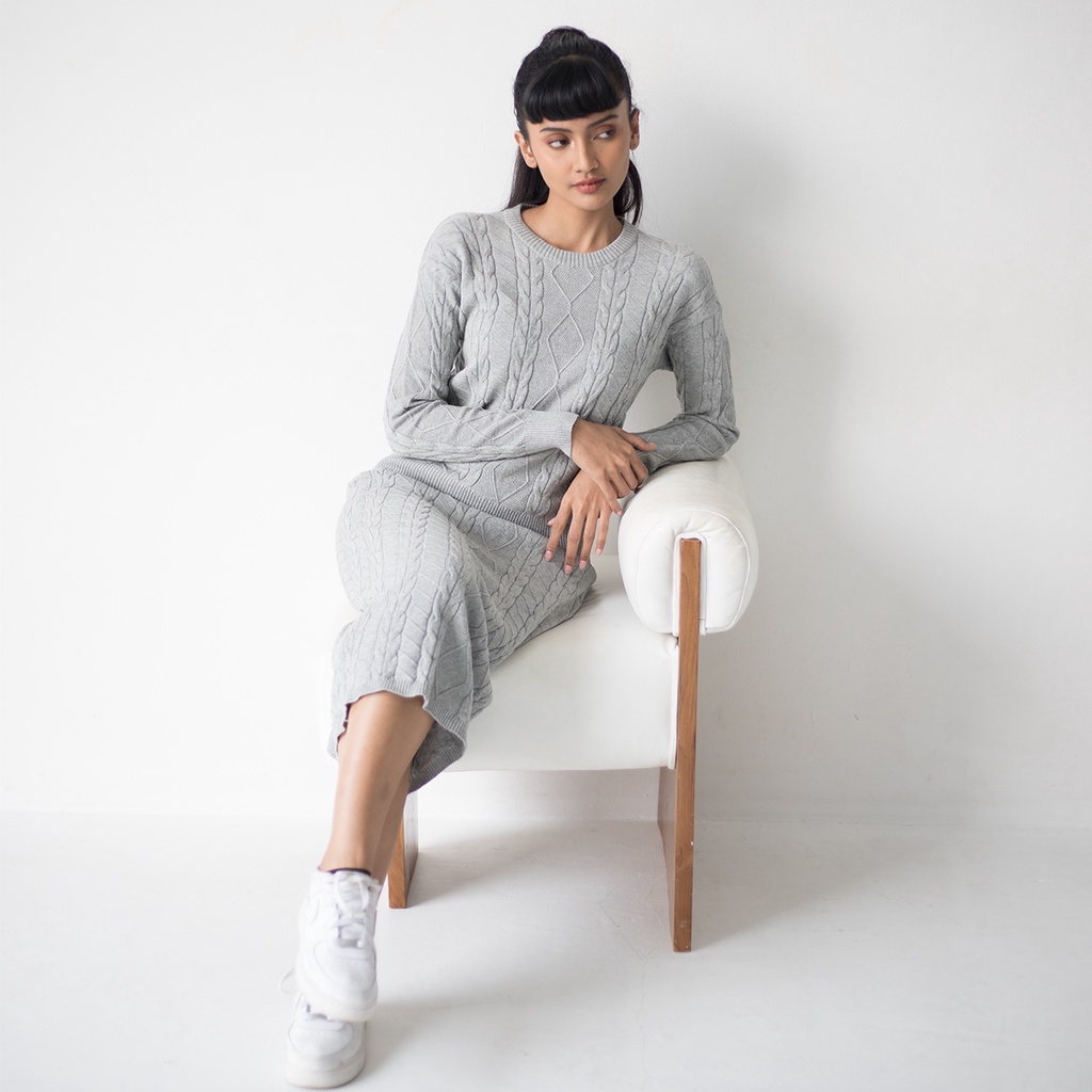 Jual Samfu - Too Neutral Cable Set Knit (100% Cotton) | Shopee Indonesia