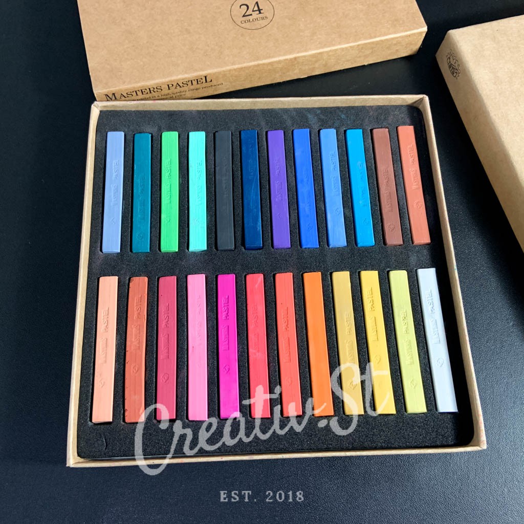 Jual MARIES Pastel Masters 24 Soft Pastel | Shopee Indonesia