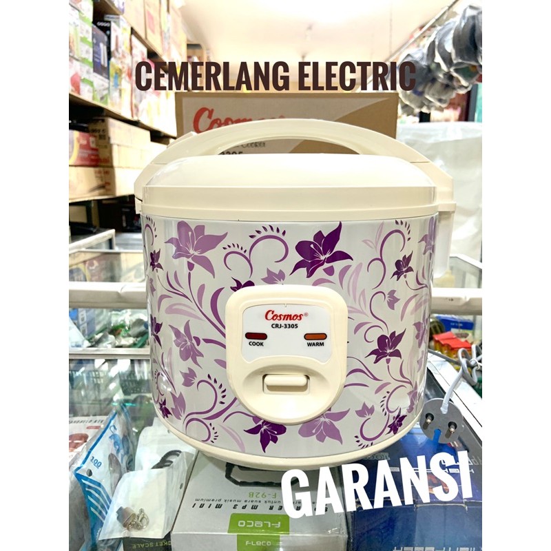 Jual RICE COOKER COSMOS CRJ - 3305 MAGIC COM BARU | Shopee Indonesia