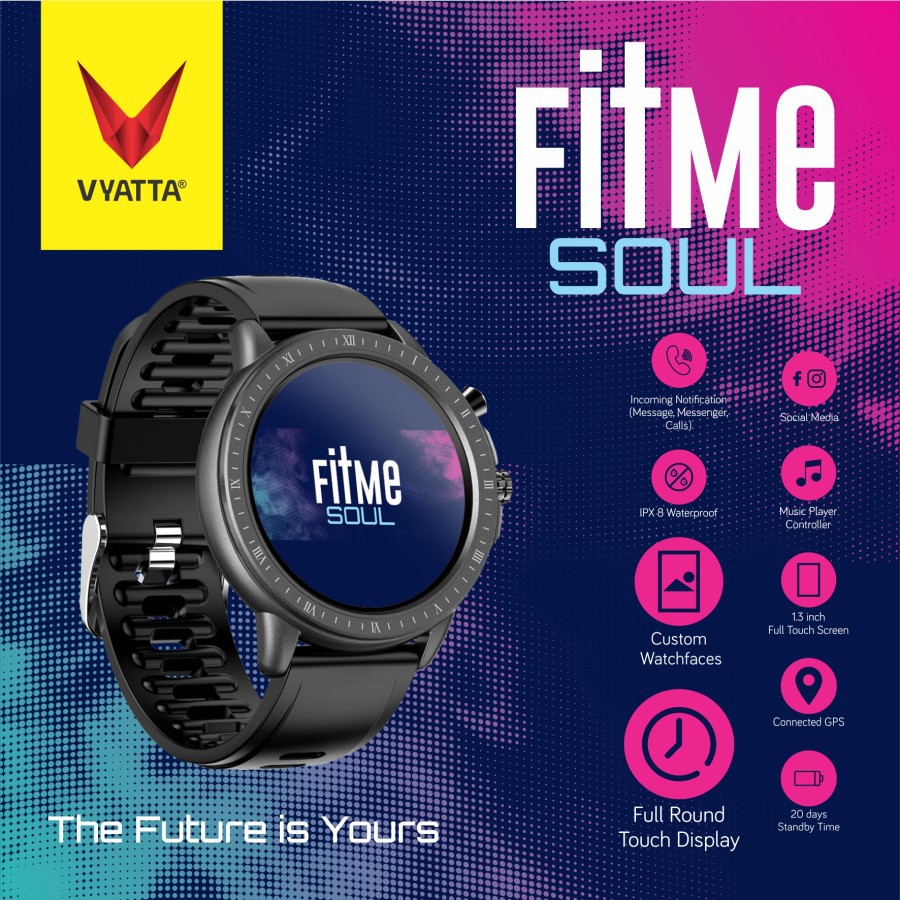 Jual Vyatta Smartwatch Fitme Soul - Ex Review | Shopee Indonesia
