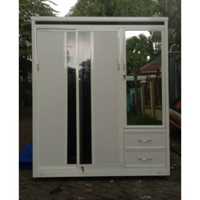 Jual Lemari aluminium pvc minimalis Anti Rayap,Anti Jamur,Anti Air ...