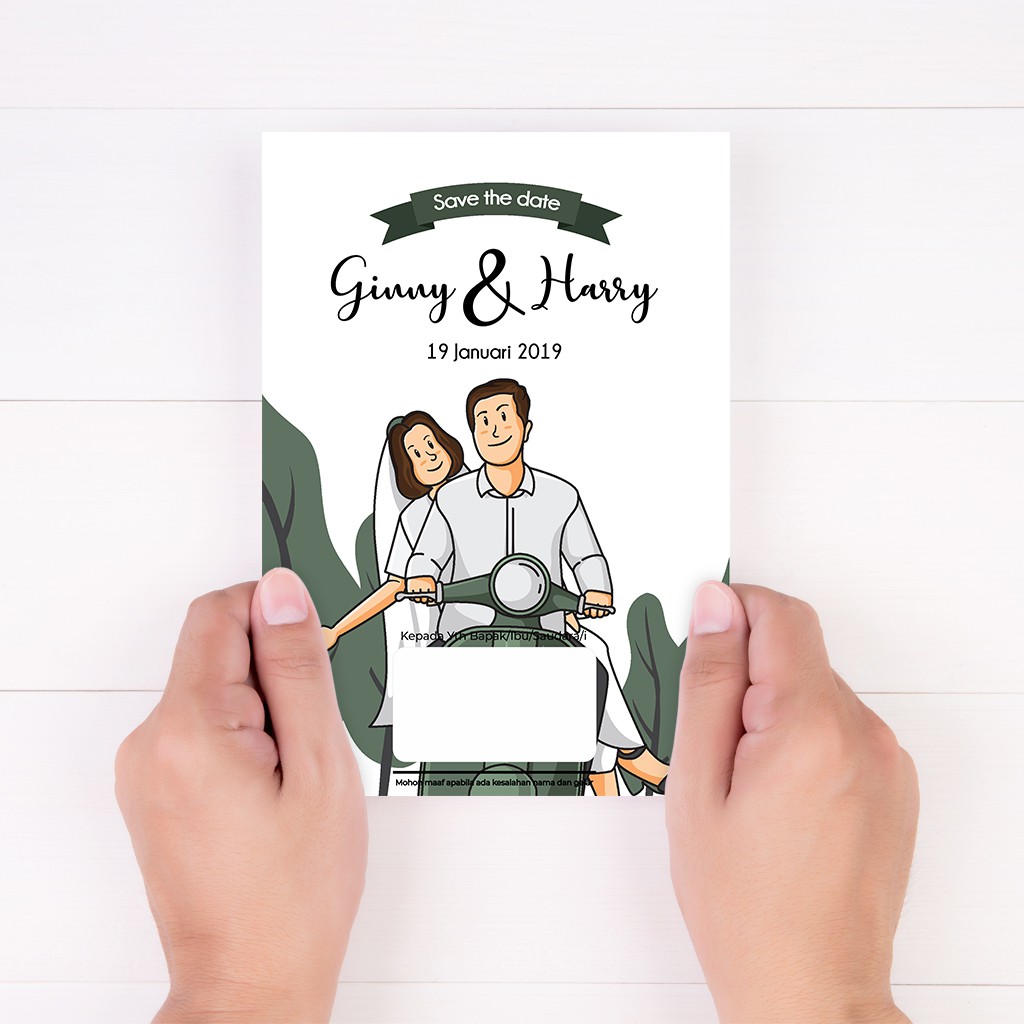 Jual Undangan Pernikahan Murah Undangan Pernikahan Unik Rustic Elegan ...