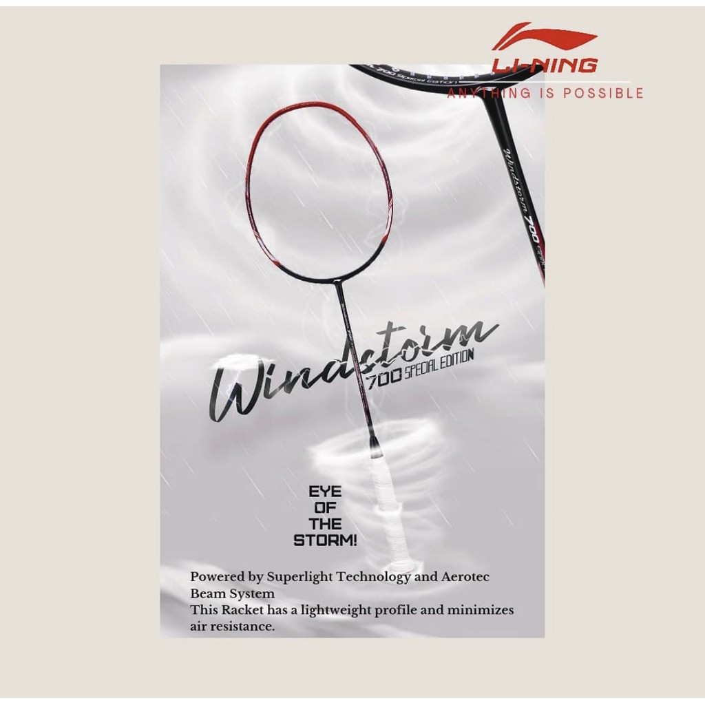 Jual Raket Badminton Lining Windstorm 700 Special Edition Original ...