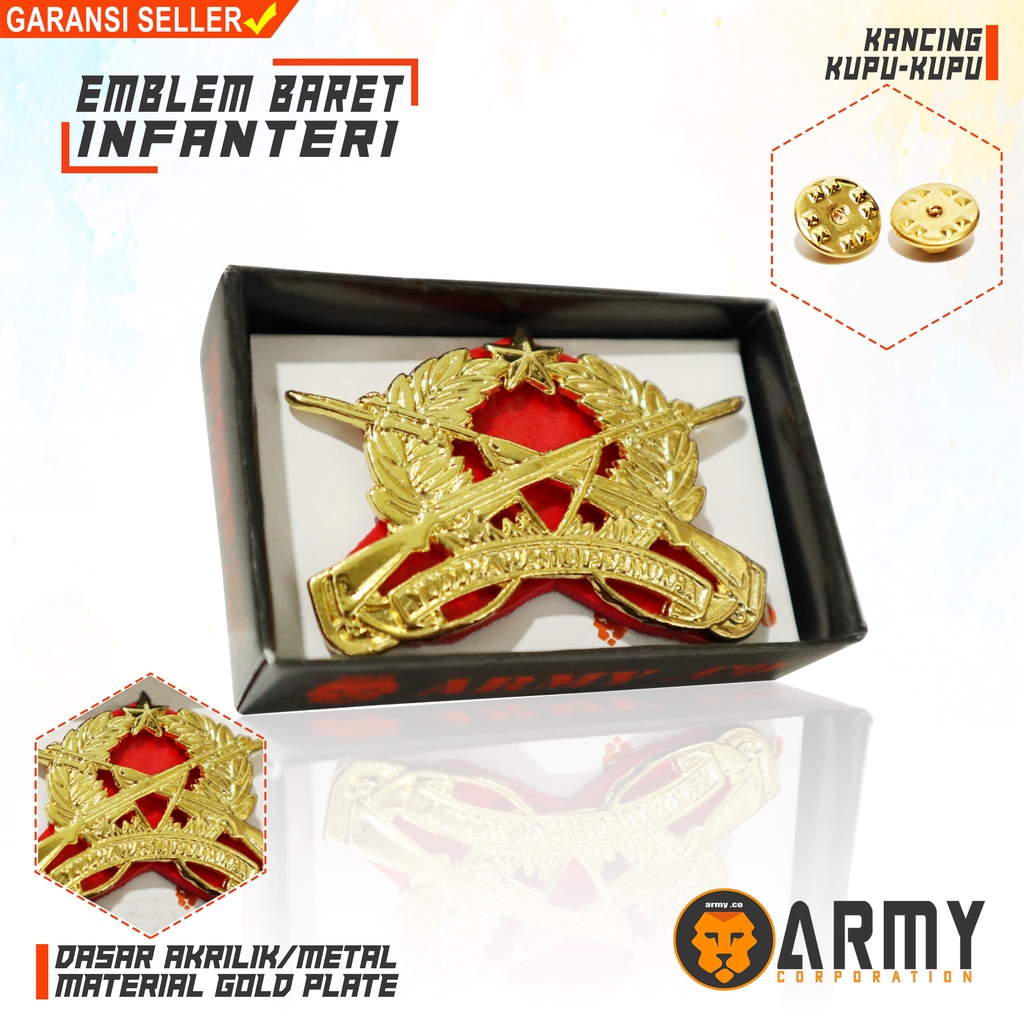 Jual emblem baret infanteri | Shopee Indonesia