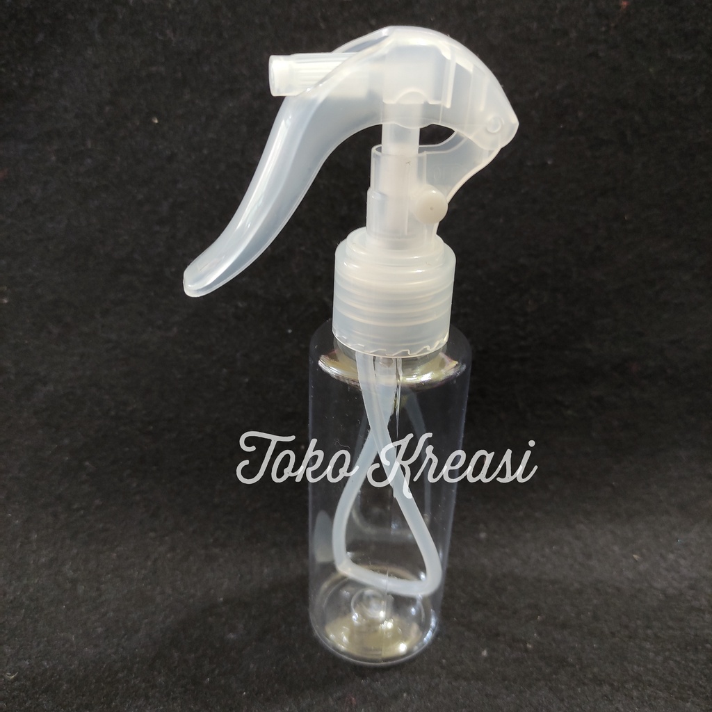 Jual Botol Trigger / Botol Hand Sanitizer / Disinfektan / Sabun Mini Spray Bening Tebal | Shopee ...