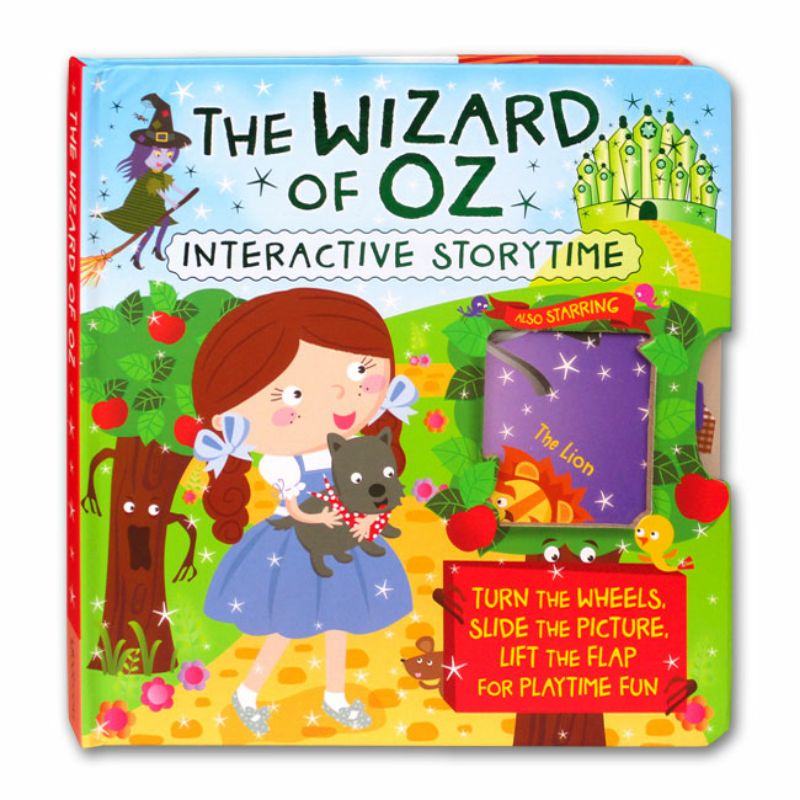 Jual The WIZARD of OZ Interactive Storytime Board Books (turn the ...