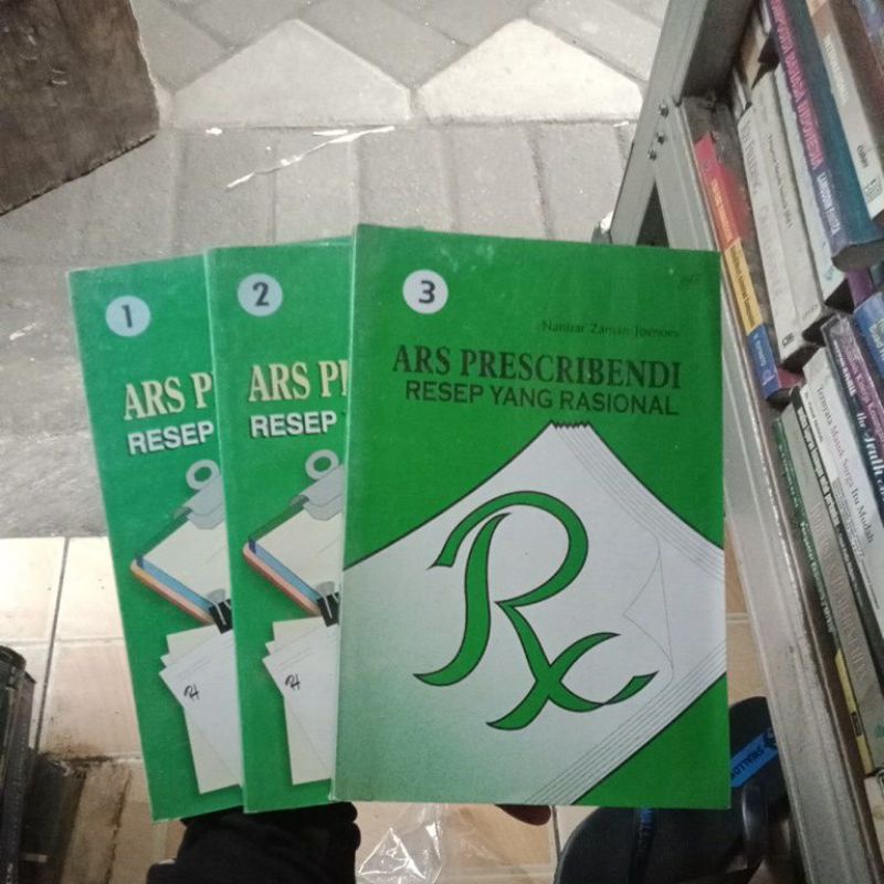 Jual Buku ARS PRESCRIBENDI Resep Yang rasional jilid 1-3 | Shopee Indonesia