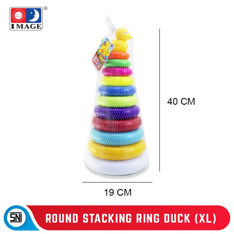Jual IMAGE TOYS mainan Round Stacking Ring Duck " XL " | Shopee Indonesia