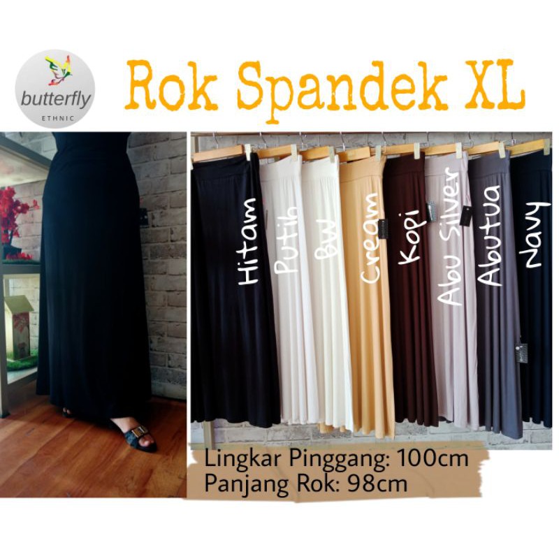Jual Rok Polos / Rok Bawahan Wanita / Rok Kaos Polos Jumbo / Rok Model ...