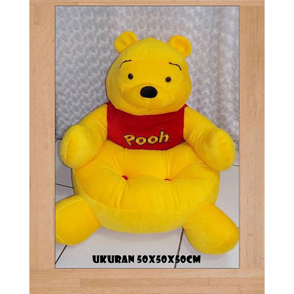 Jual SOFA BONEKA POOH (UKURAN 50X50X50CM) | Shopee Indonesia