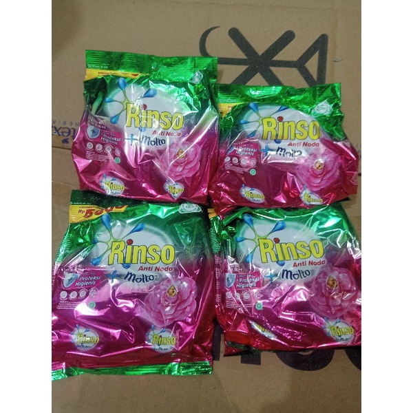 Jual Rinso Molto Detergent Bubuk 195gr / 440gr / 770gr | Shopee Indonesia