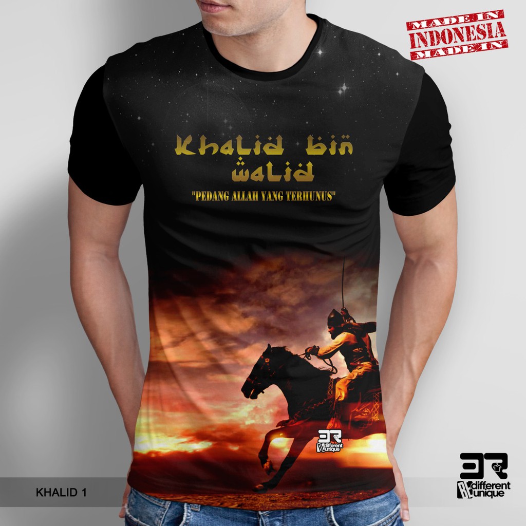 Jual Baju Kaos / tshirt distro 3d islamic fullprinting bahan full ...