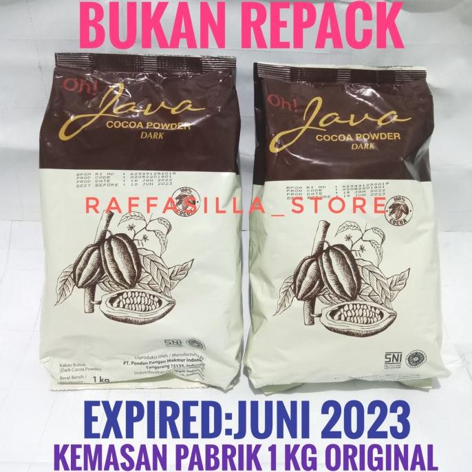 Jual Java Cocoa Powder Dark Oh 1Kg | Shopee Indonesia