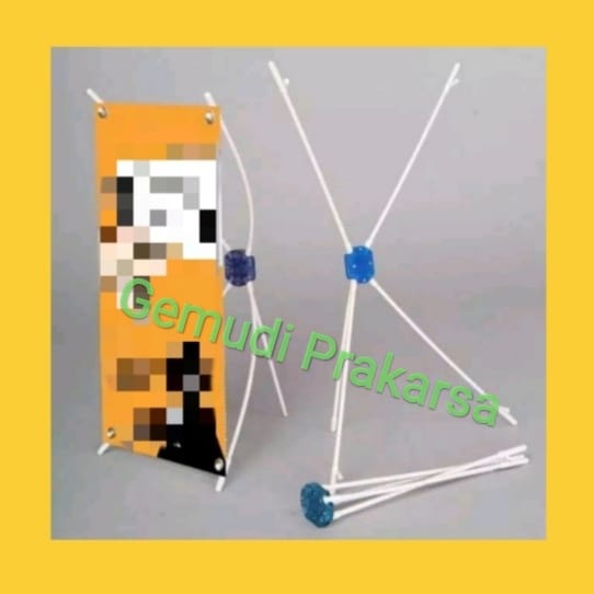 Jual Mini X banner A3 dan A4 - Rangka Saja | X banner Meja Mini ...