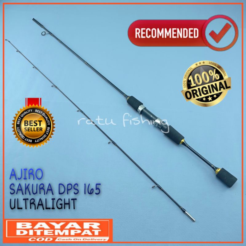 Jual Joran AJIRO ul ultralight sakura DPS 150 165 180 198 cm Fiber murah | Shopee Indonesia